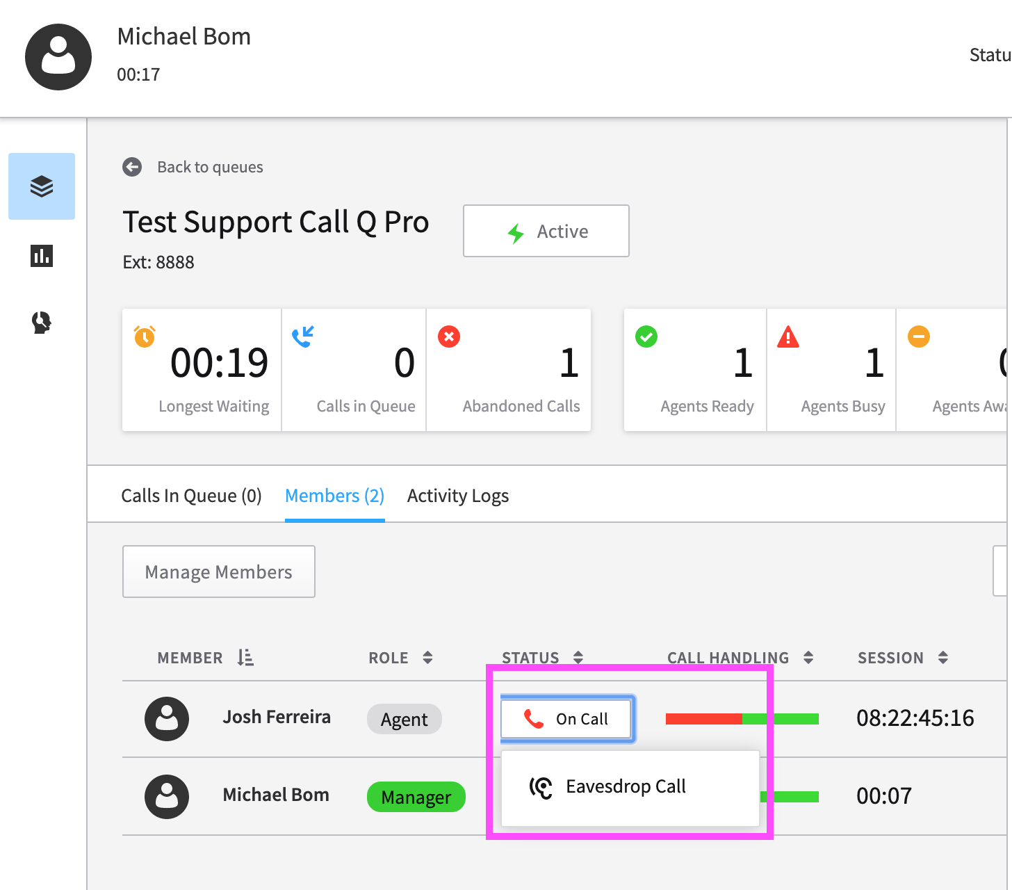 ACD Queues Pro Support Guide: VirtualPBX