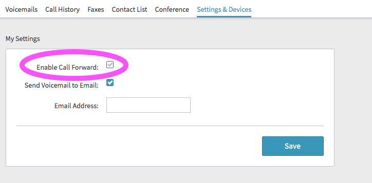 Call Forwarding - VirtualPBX